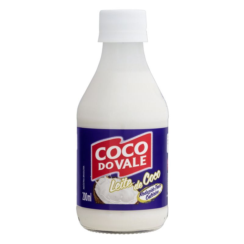 Leite de Coco RTC Coco do Vale Garrafa 200ml