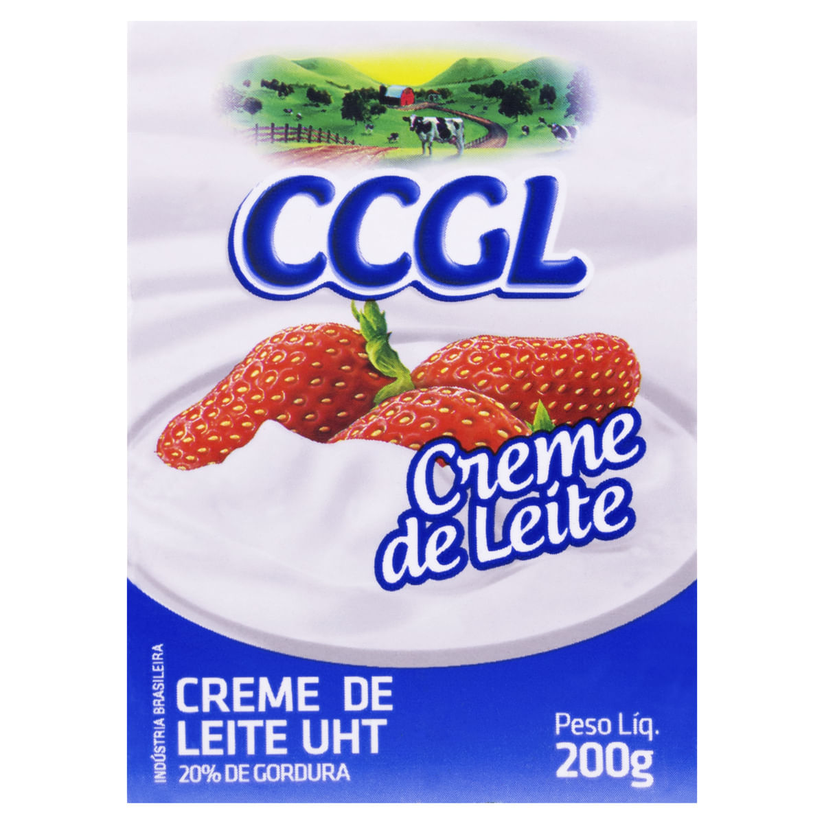 Creme de Leite CCGL Caixa 200g