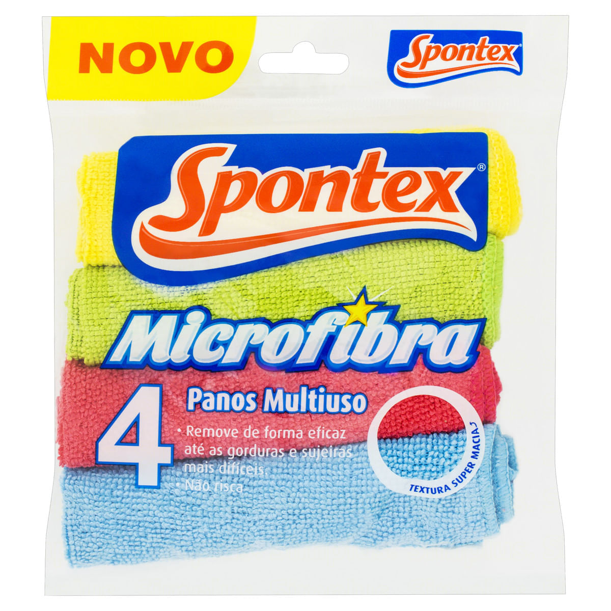 Pano Multiuso Spontex Pacote com 4 Unidades