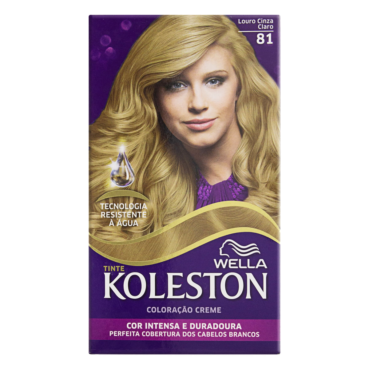 Coloração Creme 81 Louro Cinza Claro Koleston Wella Coloração Creme 81 Louro Cinza Claro Koleston Wella