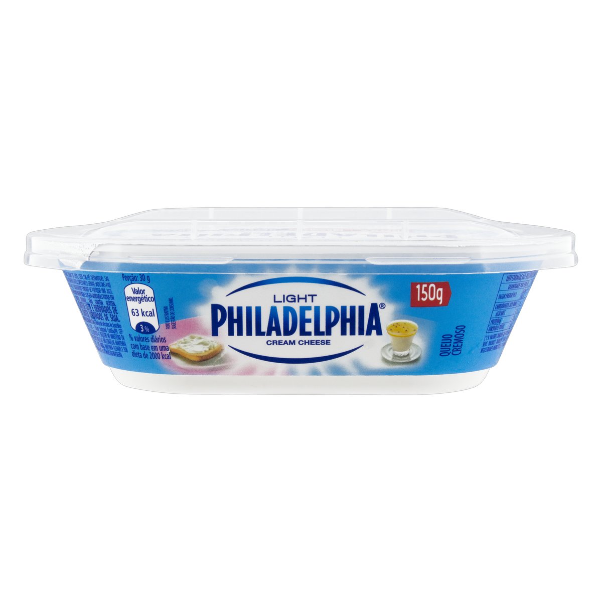 Queijo Cream Cheese Light Philadelphia Pote 150g