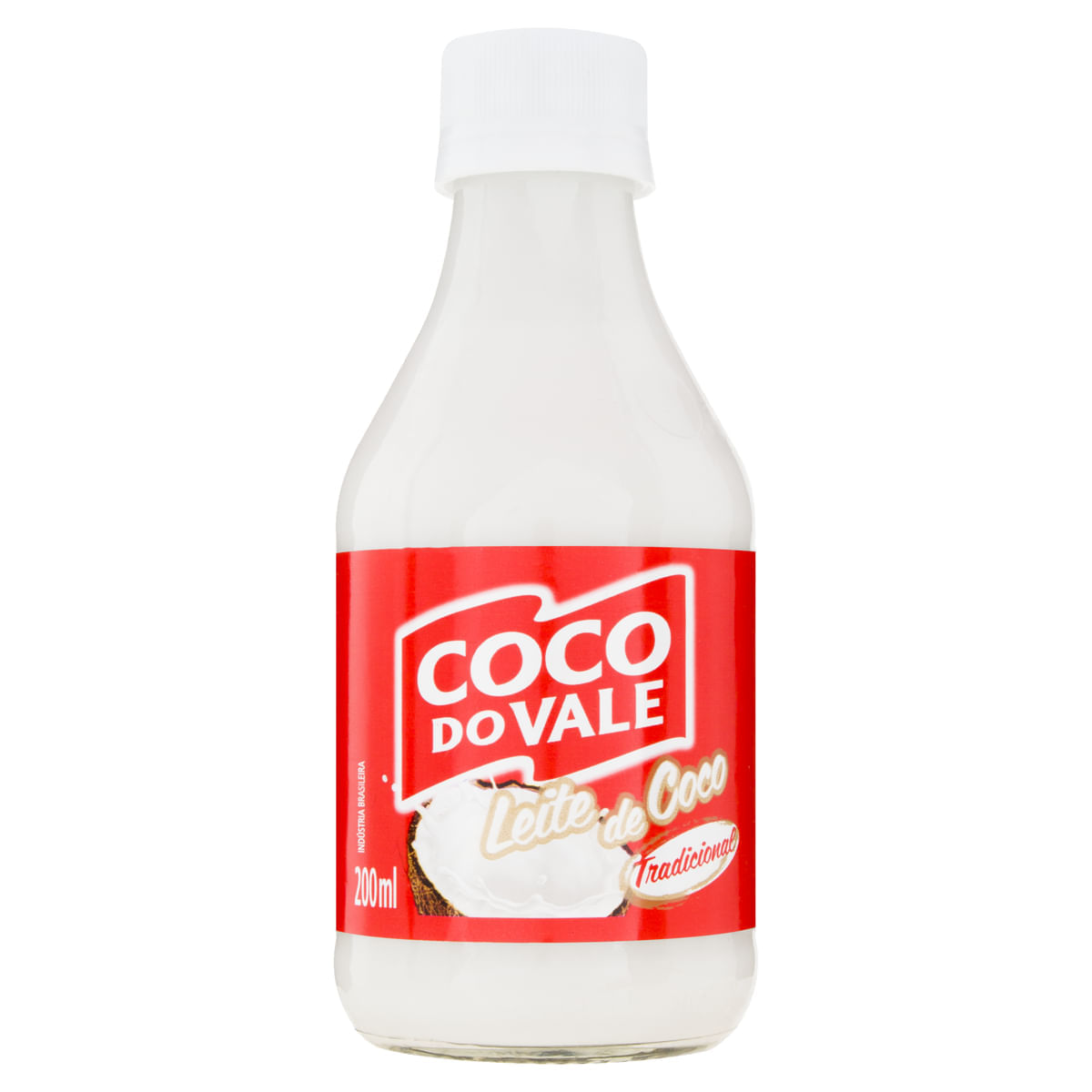 Leite de Coco Tradicional Coco do Vale Garrafa 200ml