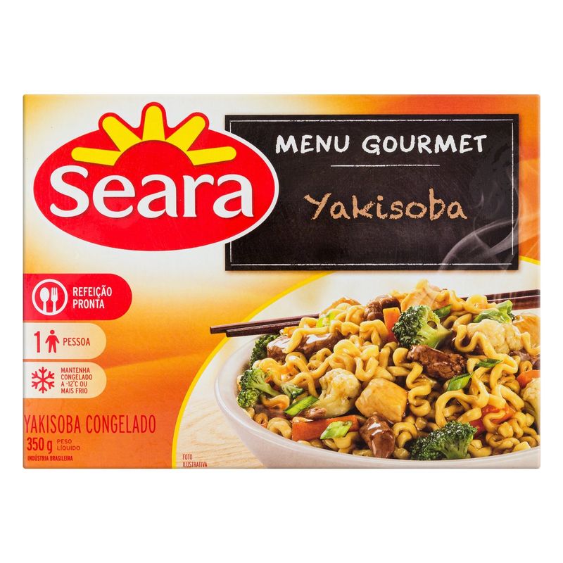 Yakisoba Menu Gourmet Seara Caixa 350g
