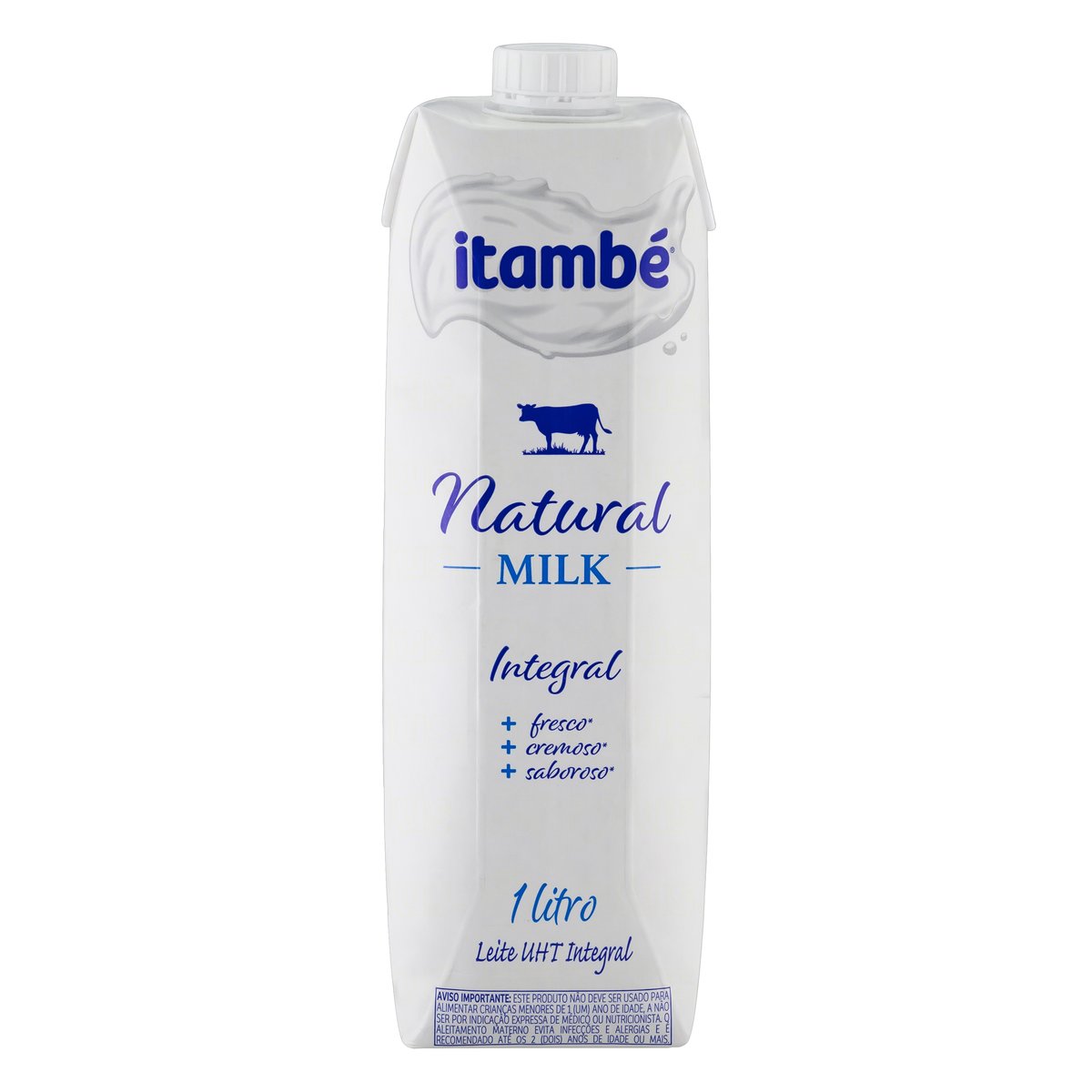 Leite Integral Itambé Natural Milk Caixa 1l