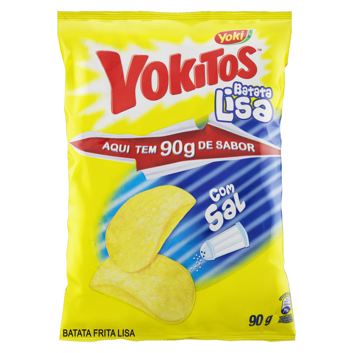 Batata Chips Lisa Yokitos Yoki Pacote 90g