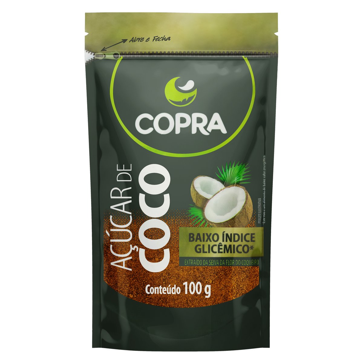 Açúcar de Coco Copra Pouch 100g