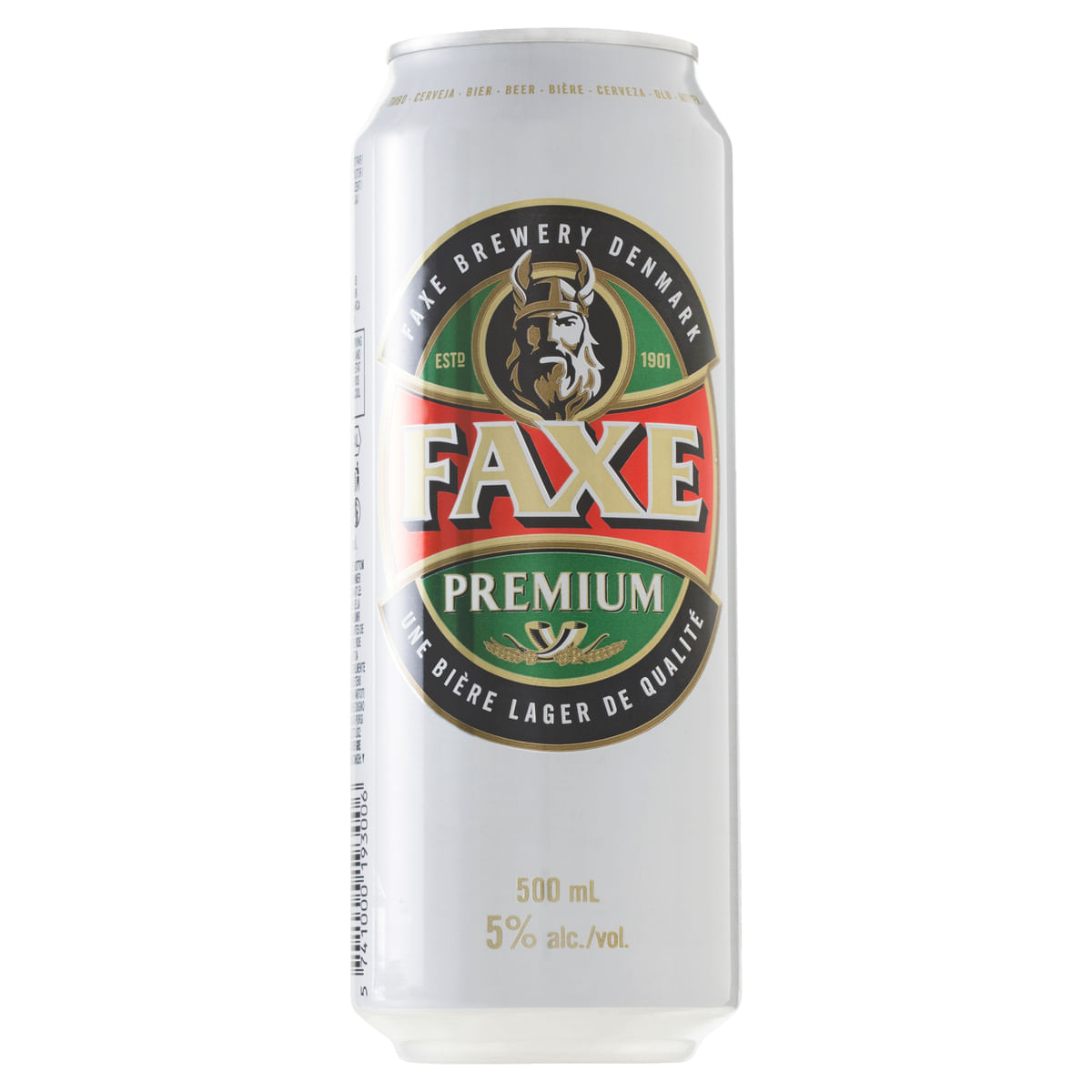 Cerveja Lager Premium Faxe Lata 500ml