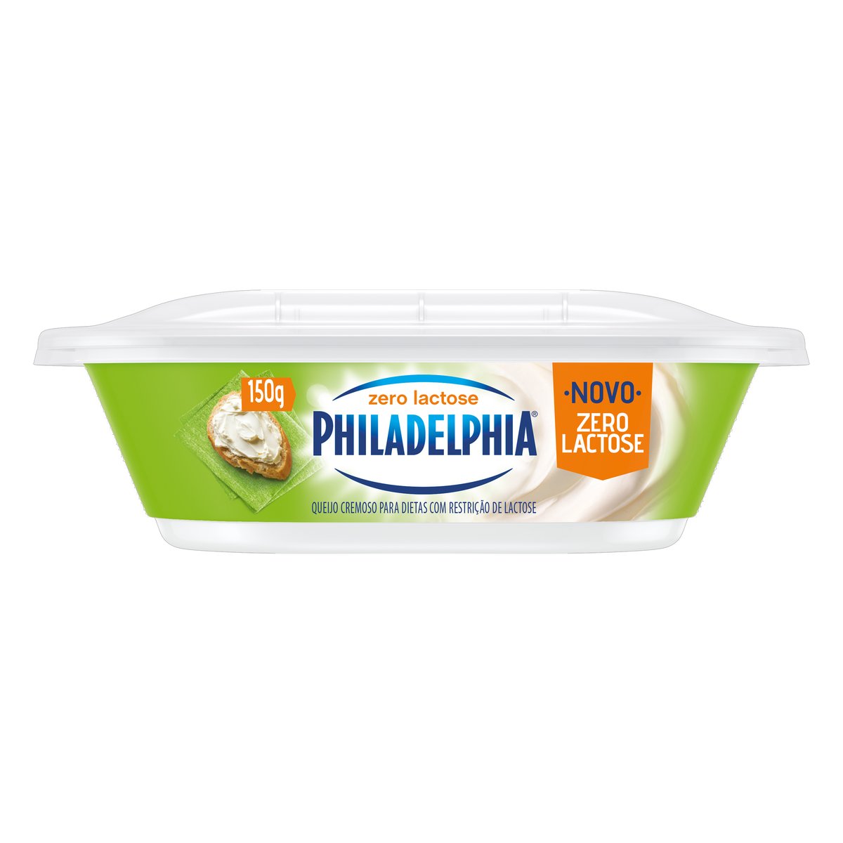 Queijo Cremoso Zero Lactose Philadelphia Pote 150g