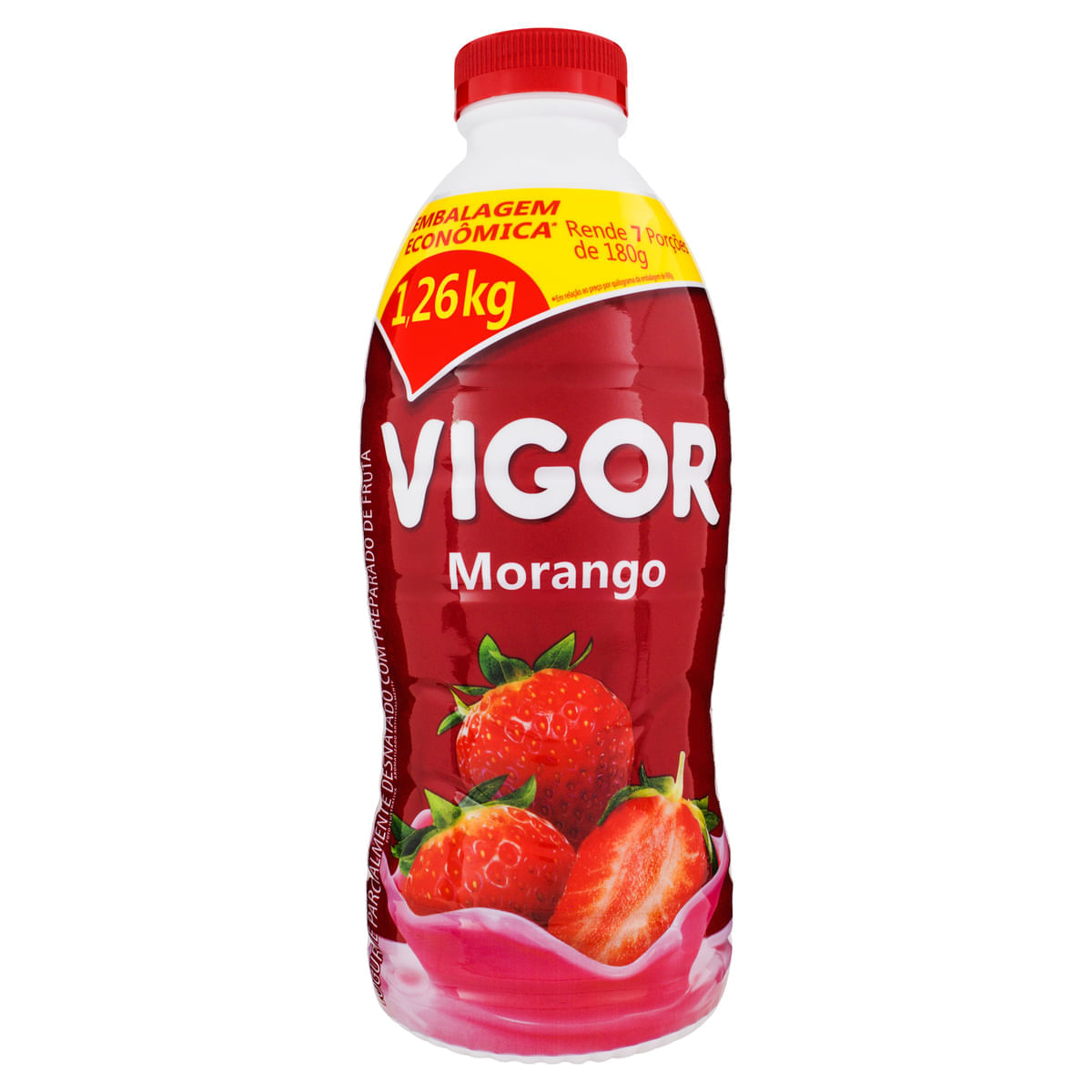 Iogurte Vigor Líquido Morango 1260g