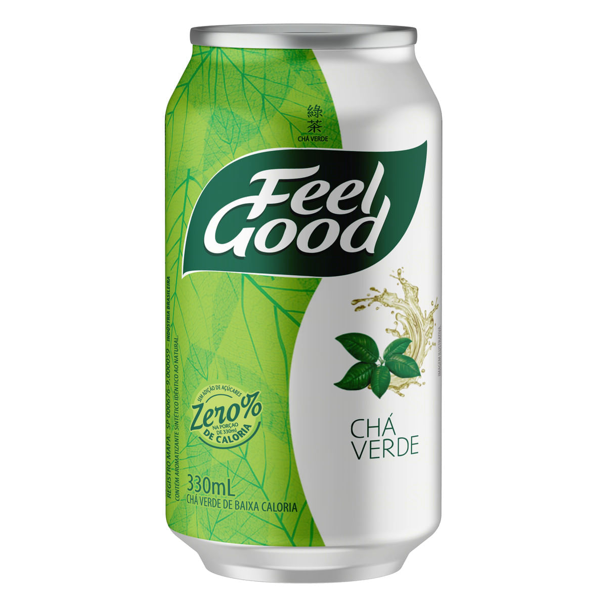 Chá Verde Limão Feel Good Lata 330ml
