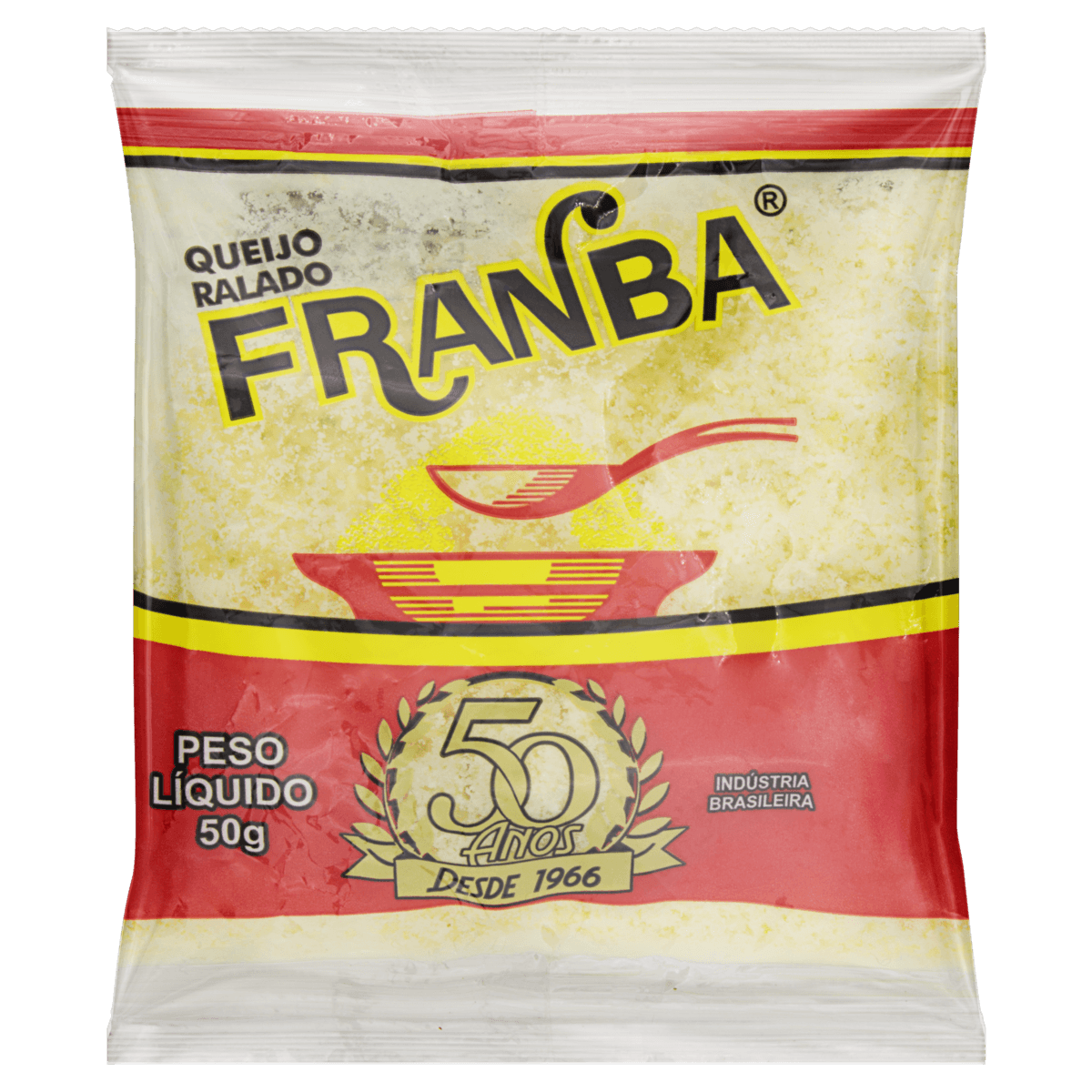 Queijo Ralado Franba Pacote 50g