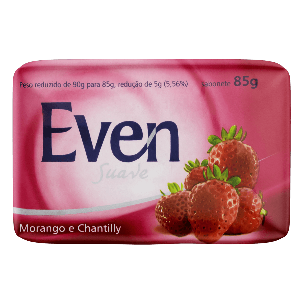 Sabonete em Barra Morango e Chantilly Even Suave 85g