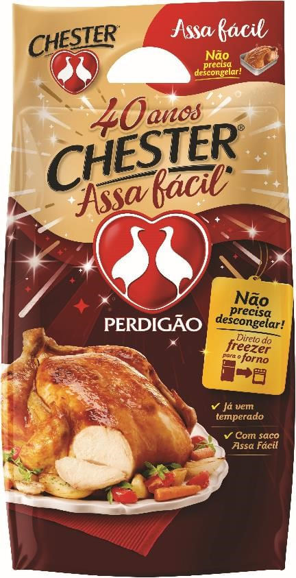 Chester Assa Fácil Congelado Perdigão Aprox.3,5kg