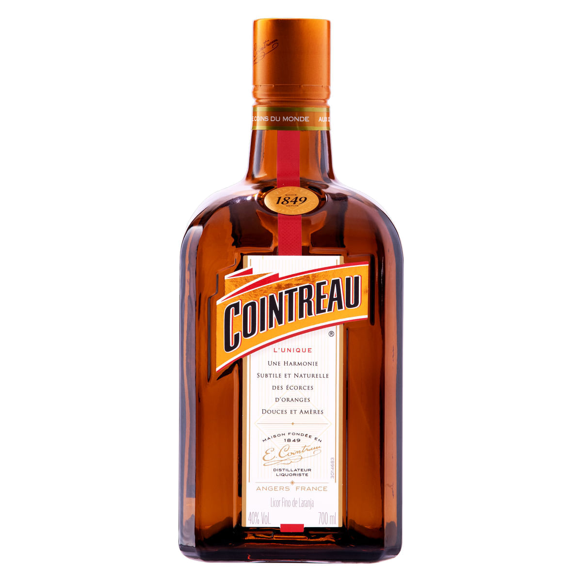 Licor Fino Laranja Cointreau 700ml