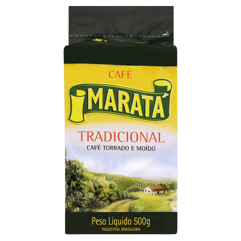 Café Torrado e Moído Tradicional Maratá Pacote 500g