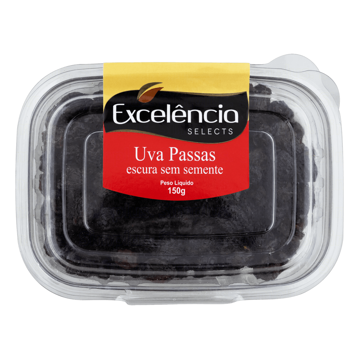 Uva Passas Preta Sem Semente Excelência Pote 150g
