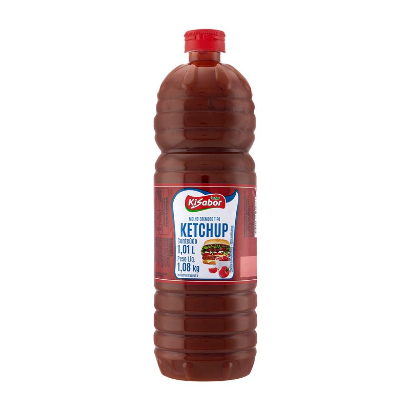 Ketchup Kisabor Frasco 1,01l