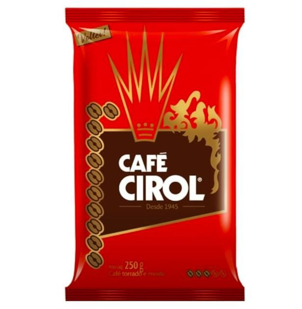 Café Torrado e Moído Cirol Pacote 250g