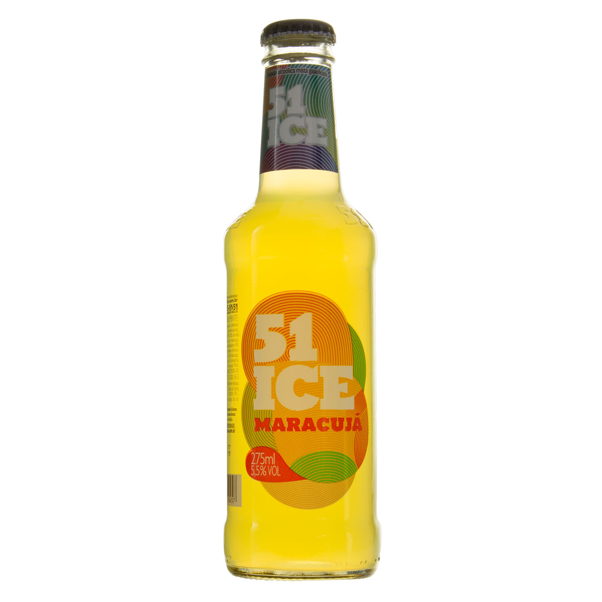 Bebida Mista Alcoólica Gaseificada Maracuja 51 Ice Garrafa 275ml Bebida Mista Alcoólica Gaseificada Maracuja 51 Ice Garrafa 275ml