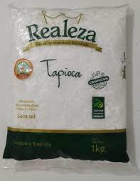 Goma de Mandioca Tapioca Fresca Realeza Pacote 1kg