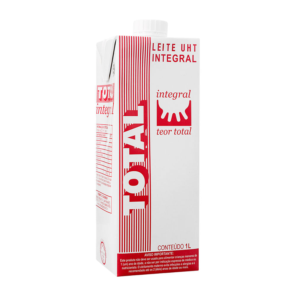 Leite Integral Total Caixa 1l