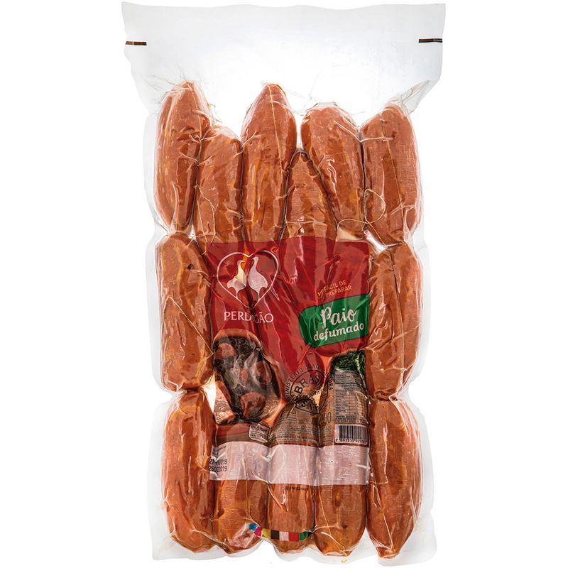 Linguiça de Paio Defumado Perdigão Pacote Aprox.300g