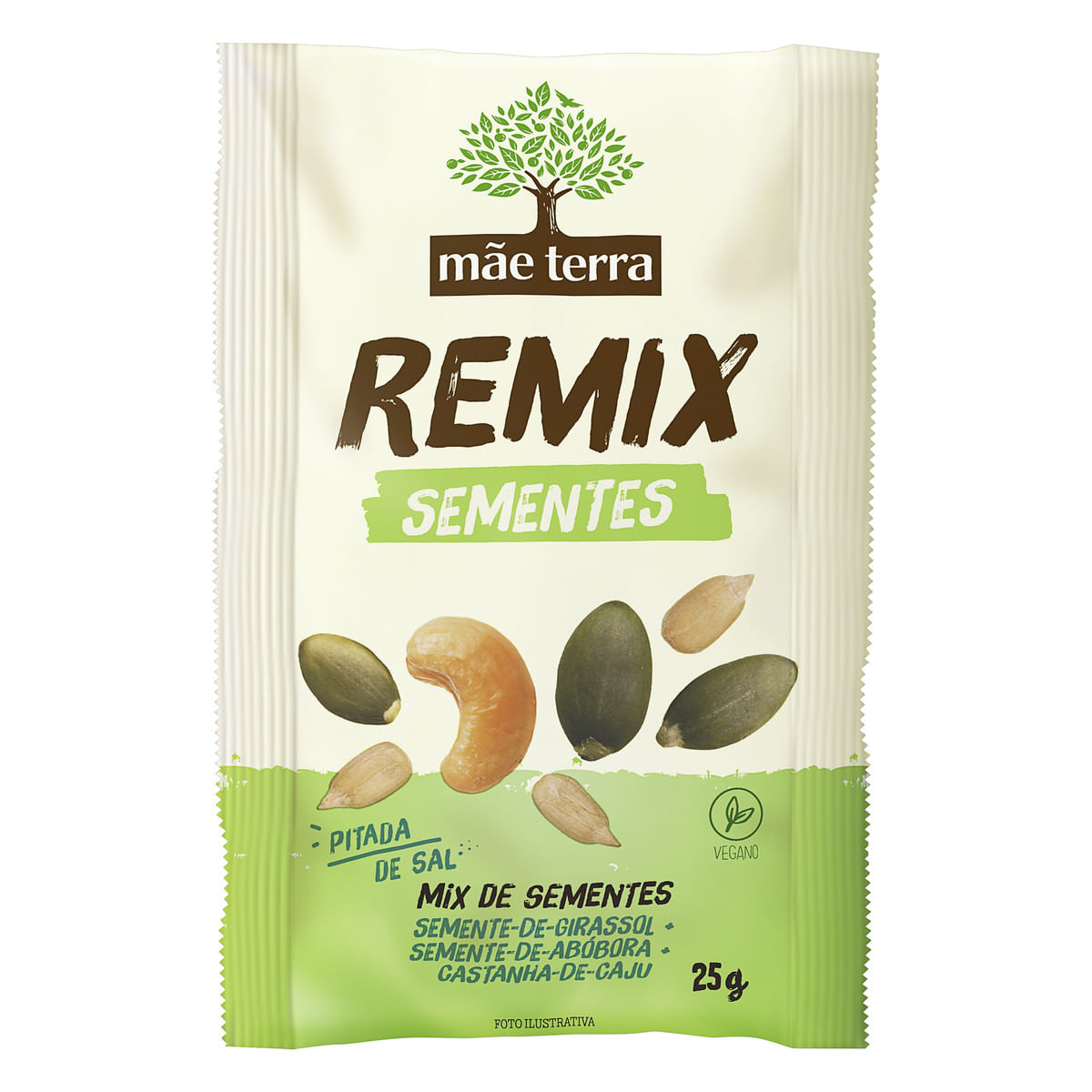 Mix de Sementes Remix Mãe Terra Pacote 25g