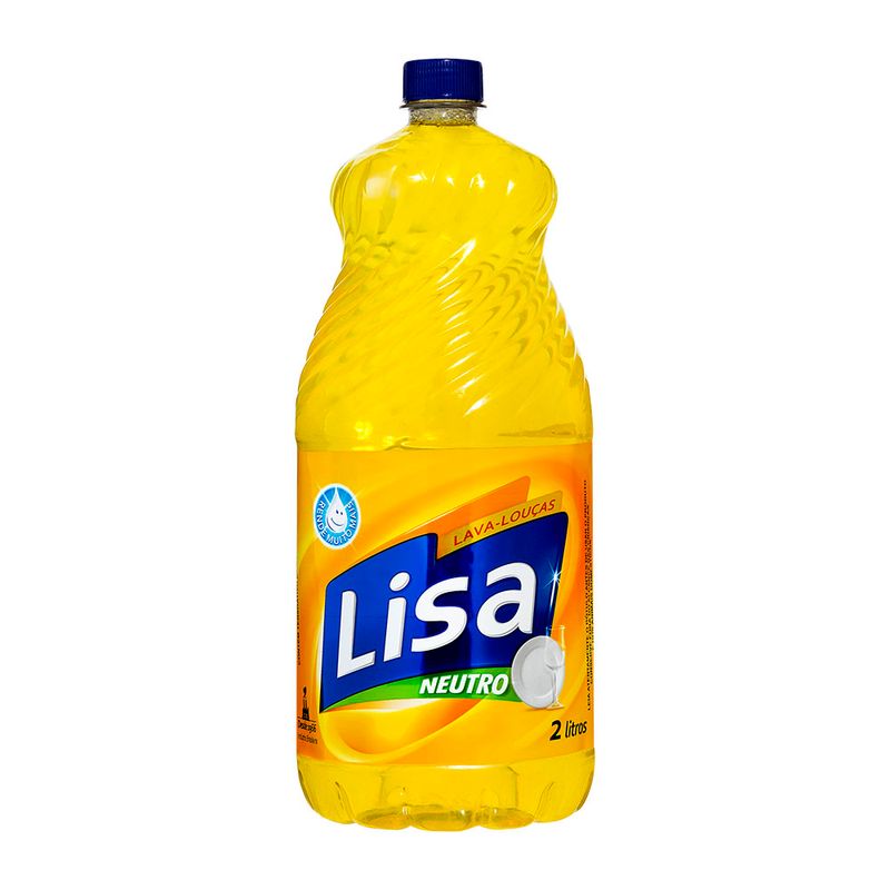 Detergente Líquido Lisa Neutro Invicto Pote 2l