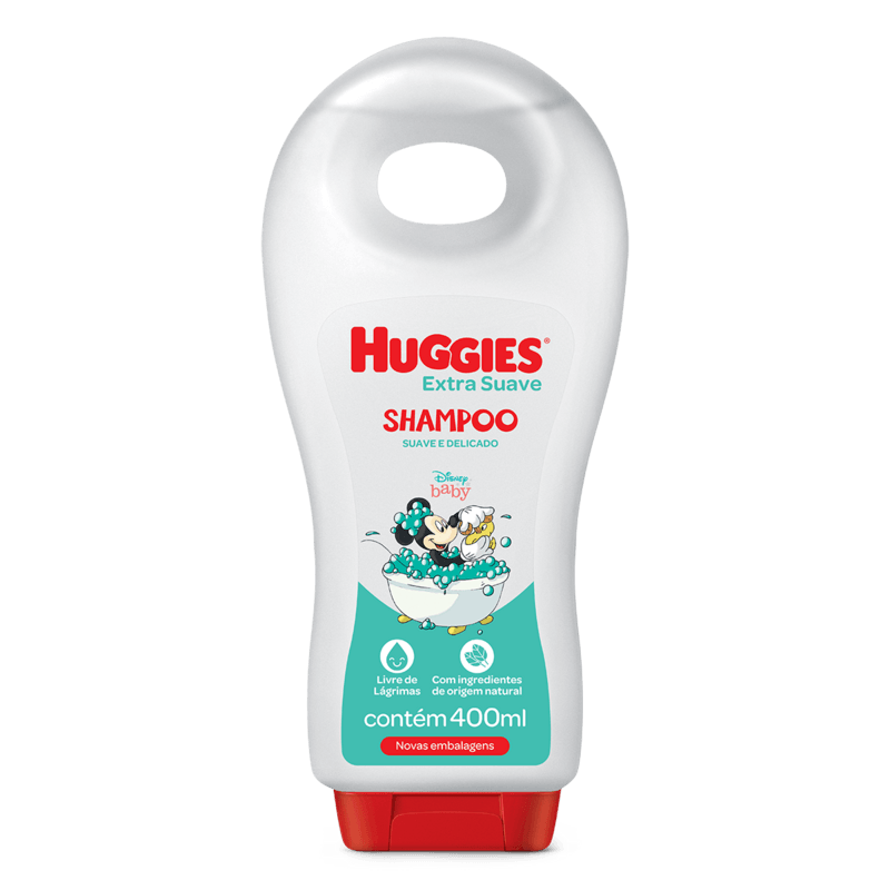 Shampoo Infantil Extra Suave Huggies Frasco 400ml