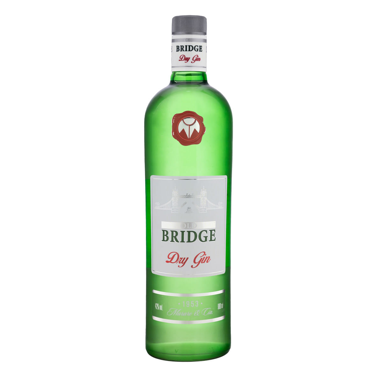 Gin Dry Old Bridge Garrafa 980ml