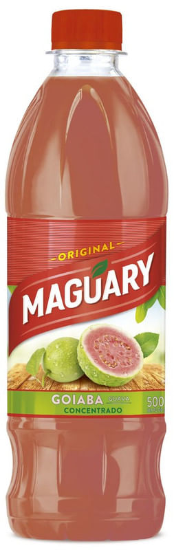 Suco Concentrado de Goiaba Maguary Garrafa 500ml