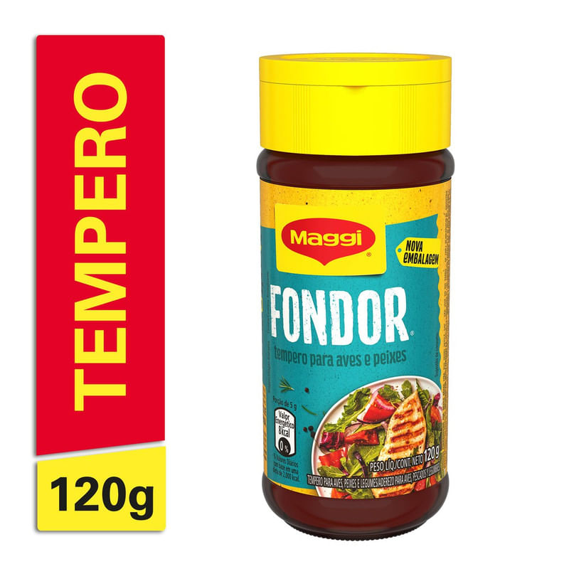 Tempero em Pó Maggi Fondor Frasco 120g