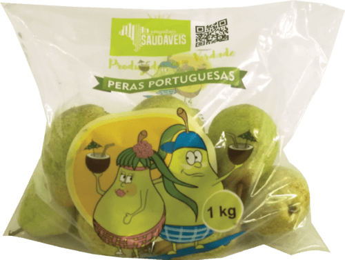 Pêra Portuguesa Importada Pacote 1kg