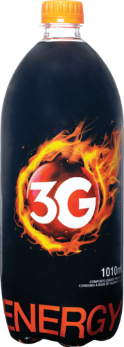 Energético Energy Drink 3G Garrafa 1,010l