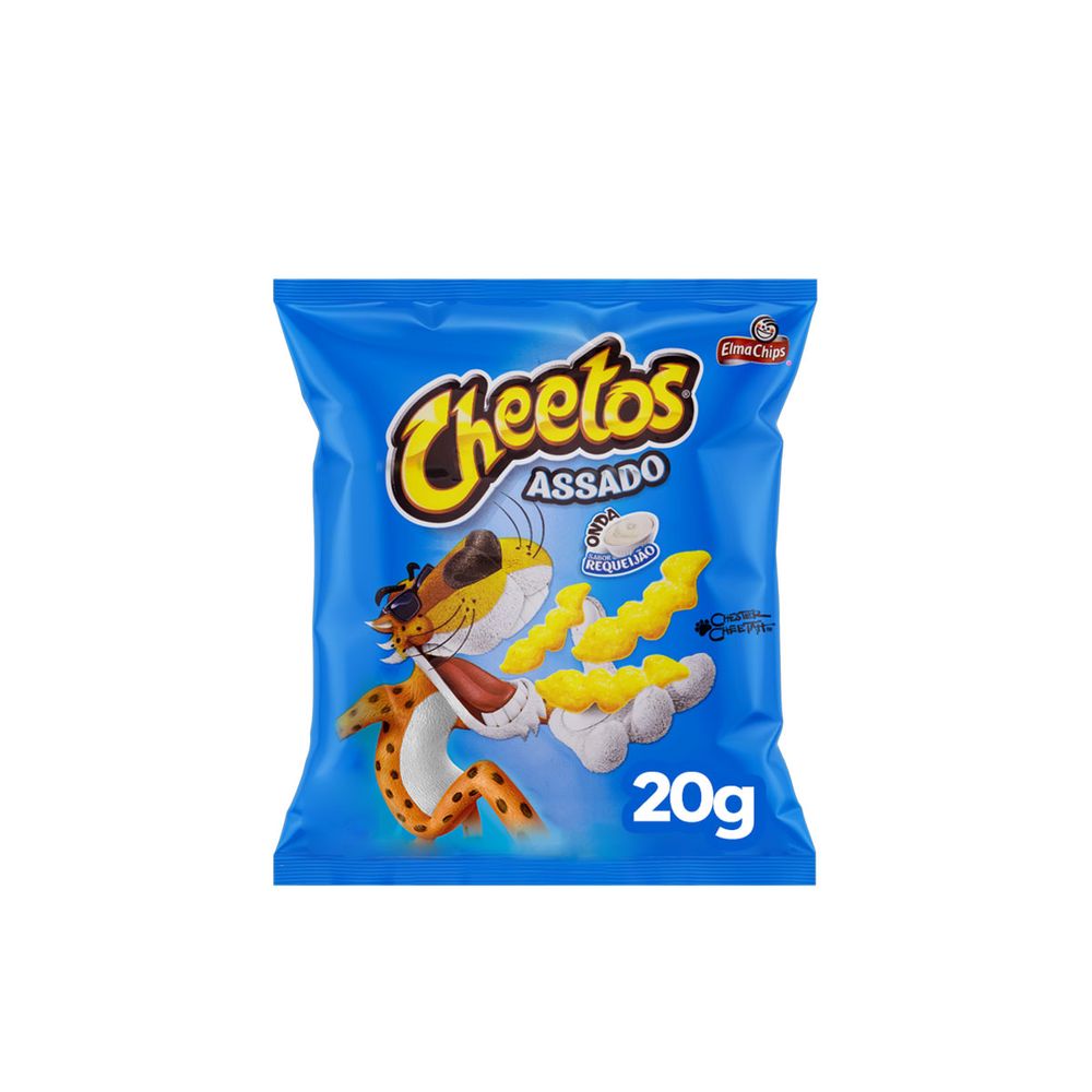 Salgadinho de Milho Cheetos Requeijão Elma Chips Pacote 20g