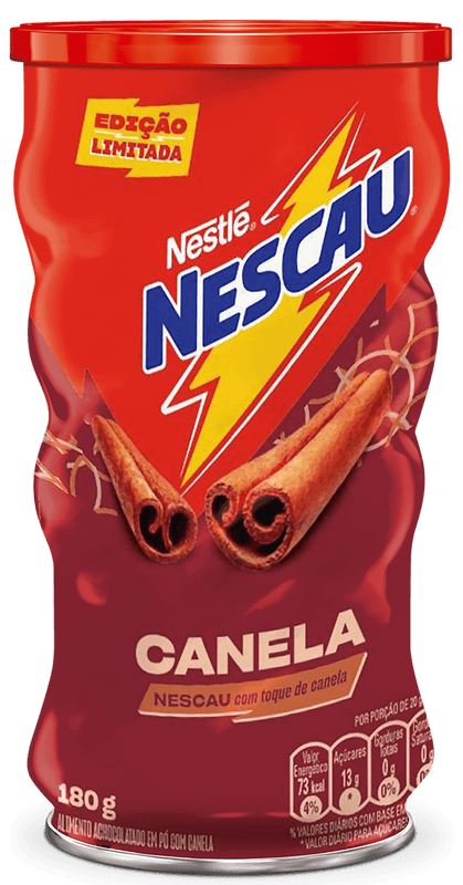 Achocolatado em Pó Nescau Canela Lata 180g Edição Limitada