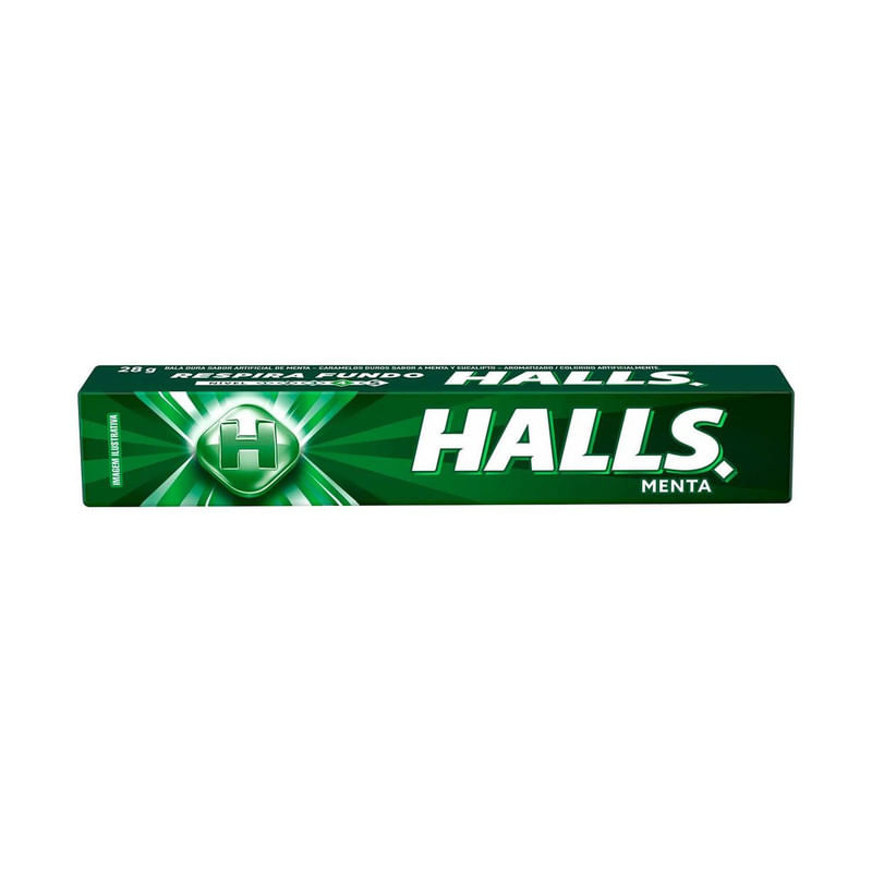 Bala Menta Halls 28g