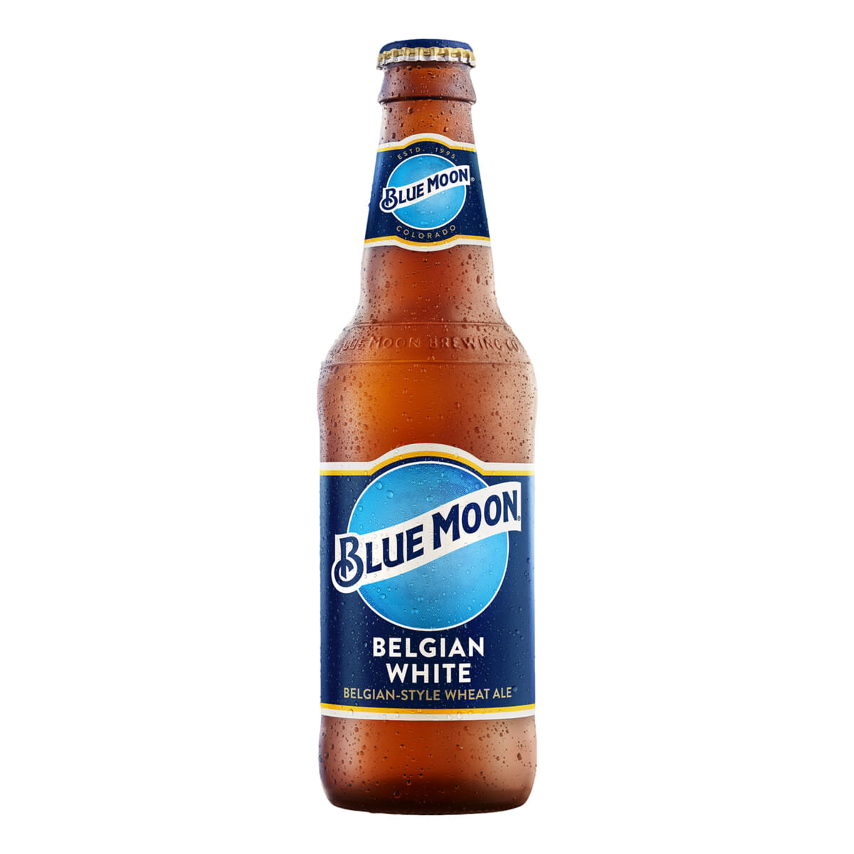 Cerveja Belgian White Ale Blue Moon Garrafa 355ml
